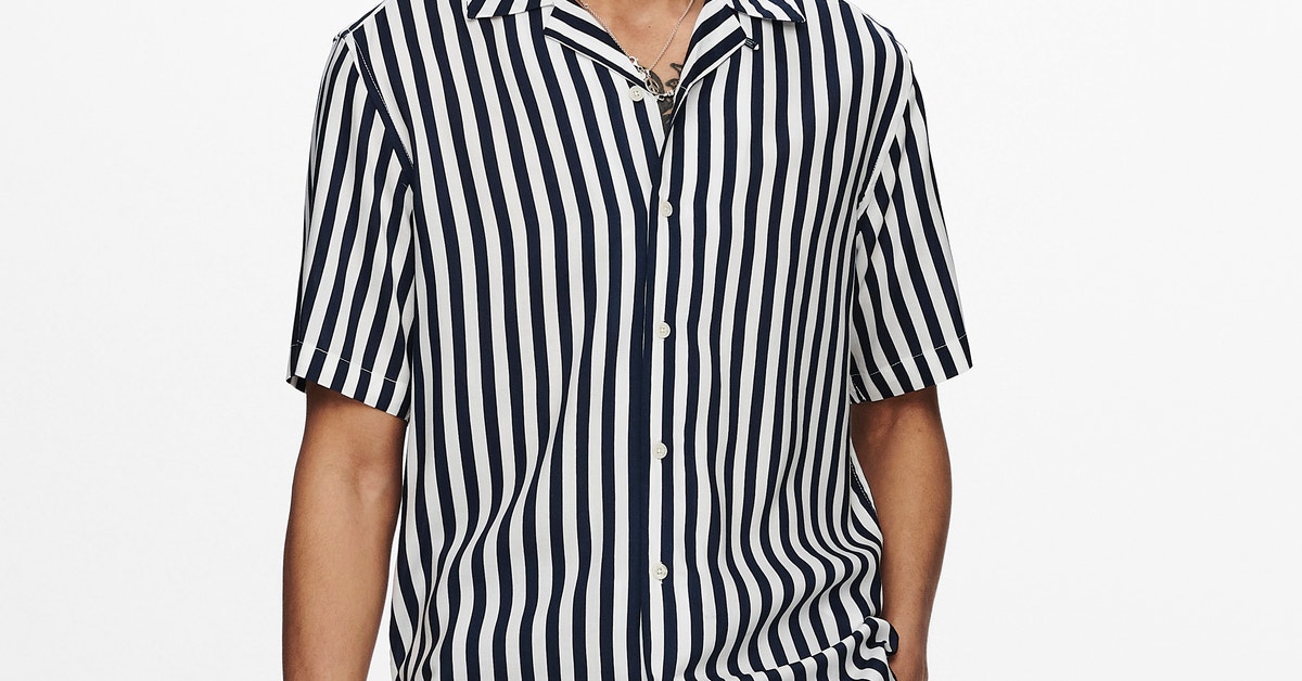 onsWAYNE Shirt | Dark Blue | ONLY & SONS®