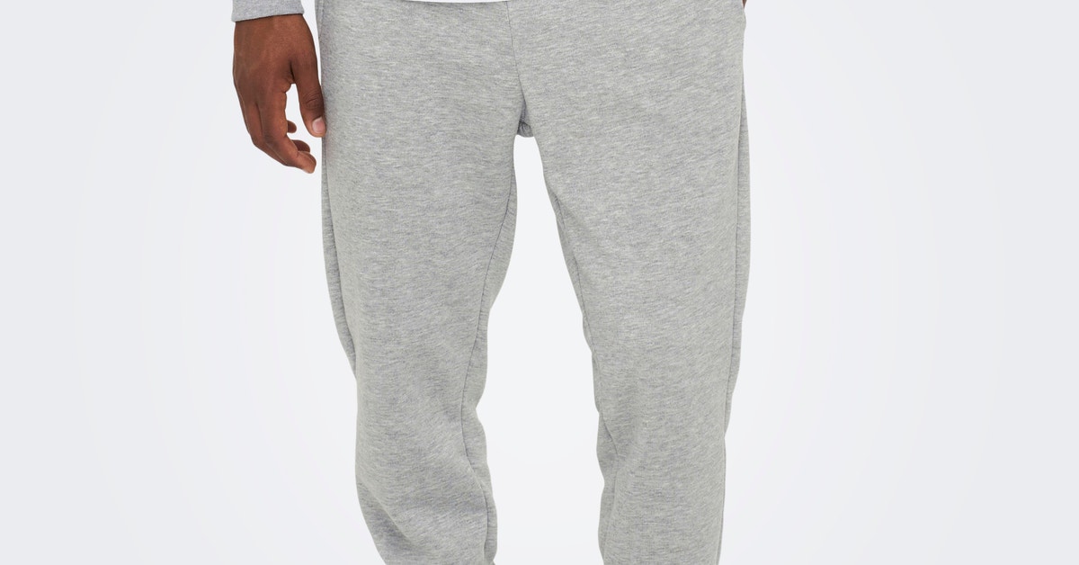 ONSCERES Regular Fit Sweatpants | Light Grey | ONLY & SONS®