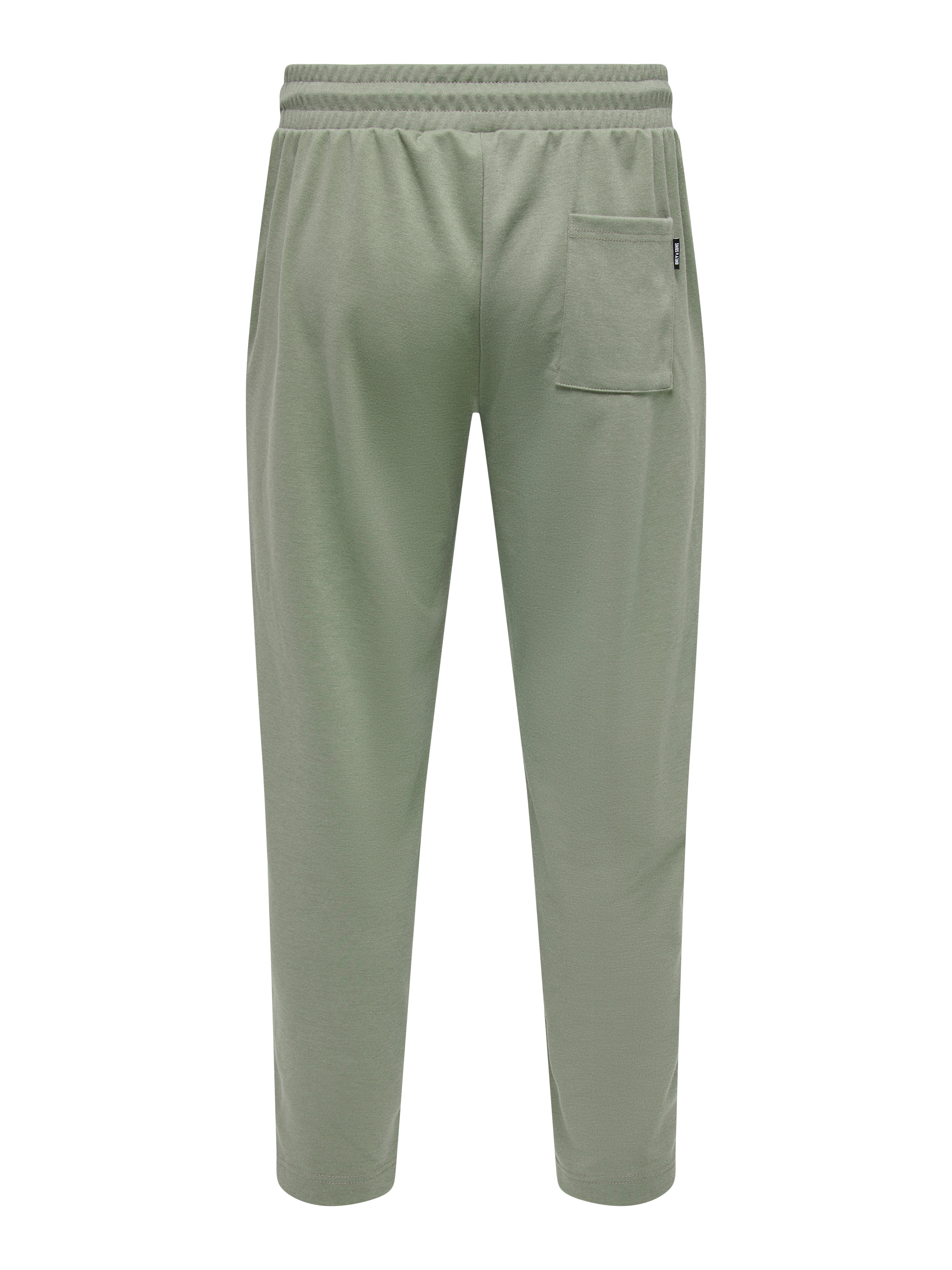 ONSOXLEY TAPE PINTUCK SWEAT PANTS | Medium Grey | ONLY & SONS®