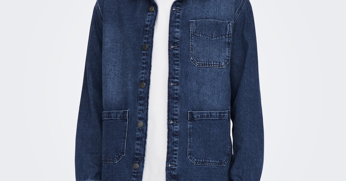 Denim shacket with 30% discount! | ONLY & SONS®