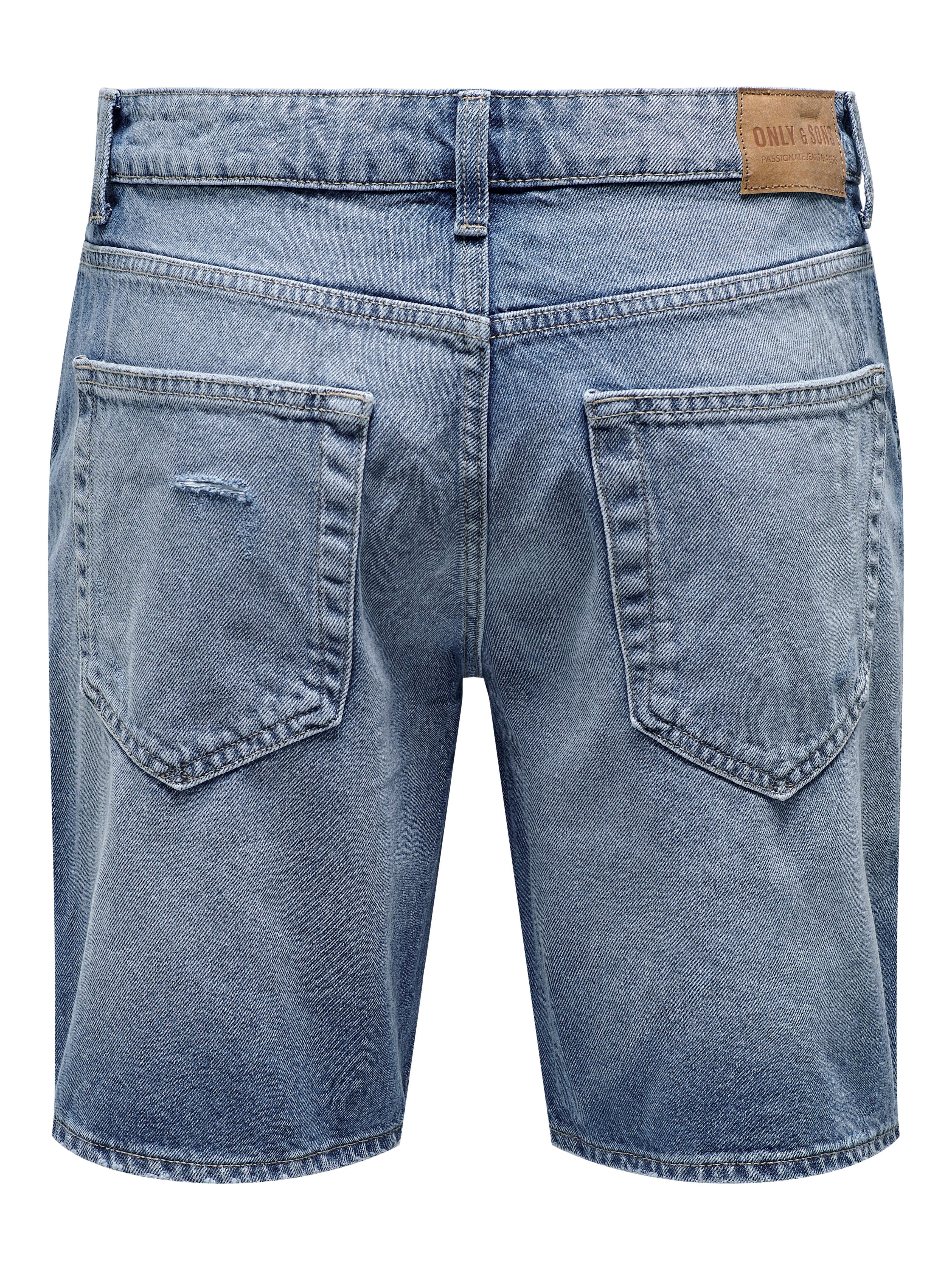 Shorts Corte loose Tiro normal | Azul intermedio | ONLY & SONS®