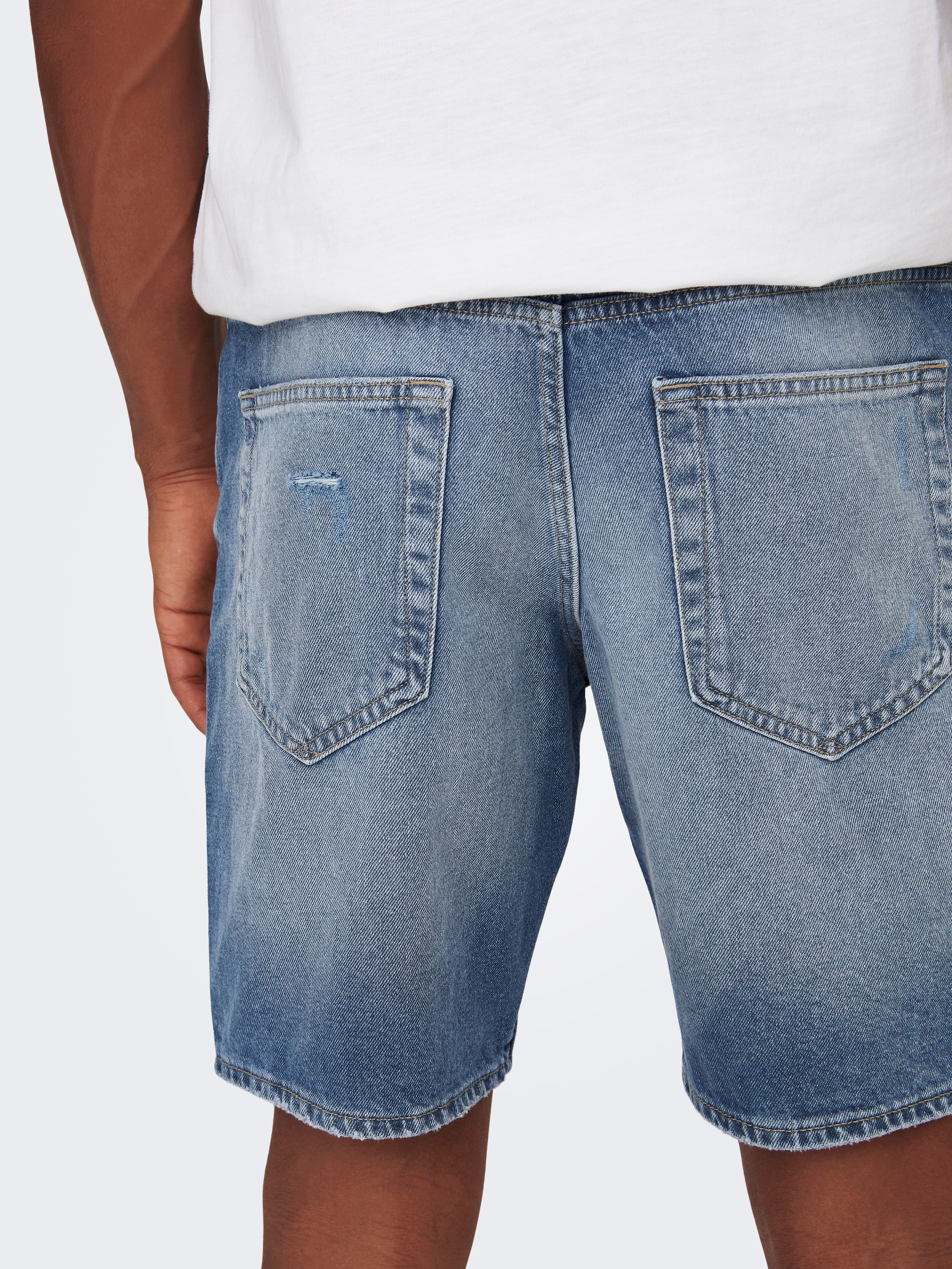 Shorts Corte loose | Azul intermedio | ONLY & SONS®