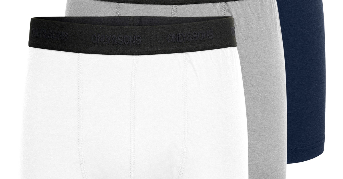 ONSFITZ 3-pack Trunks | White | ONLY & SONS®