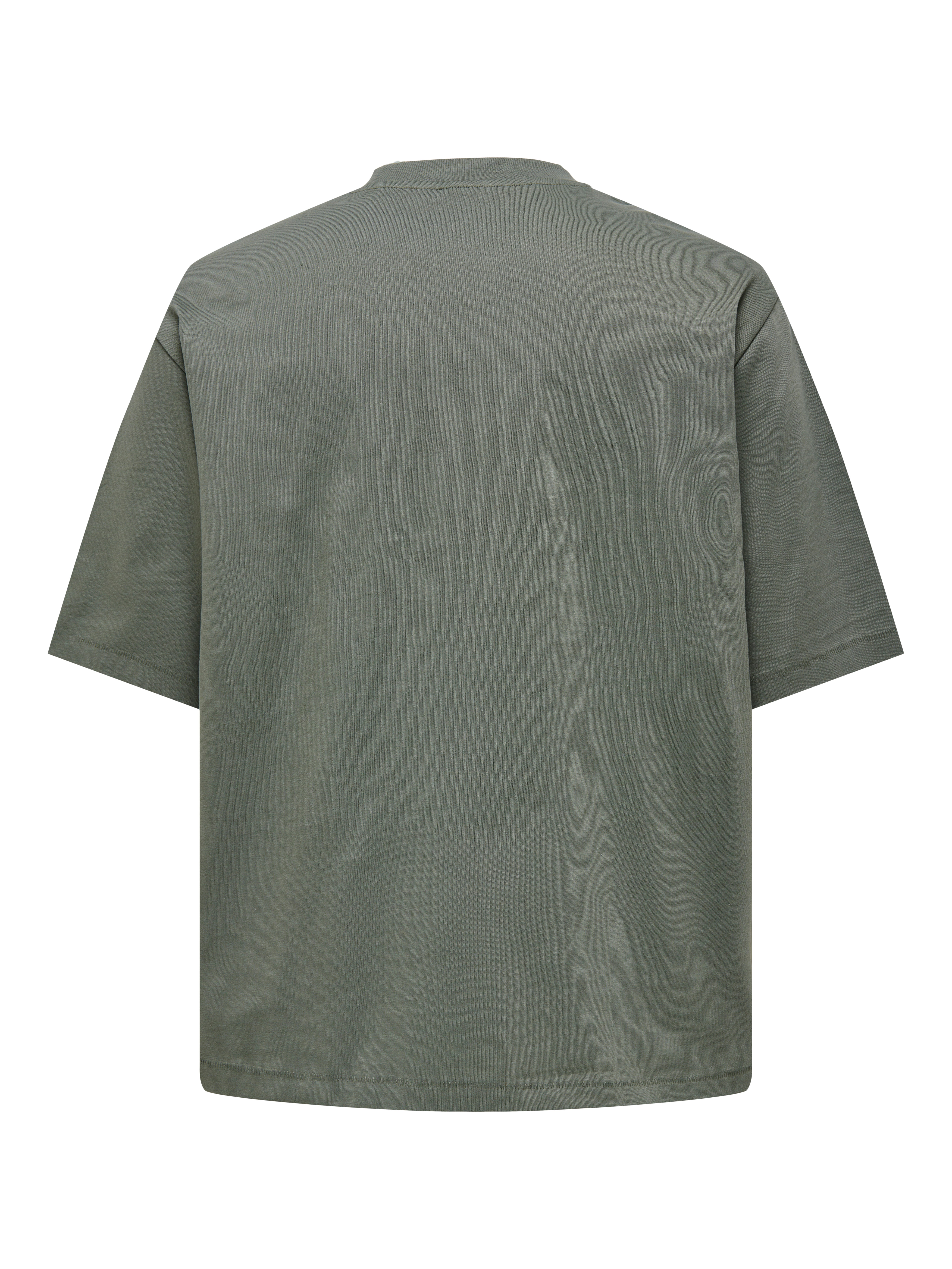 Camisetas Corte oversized Cuello redondo | Gris oscuro | ONLY & SONS®