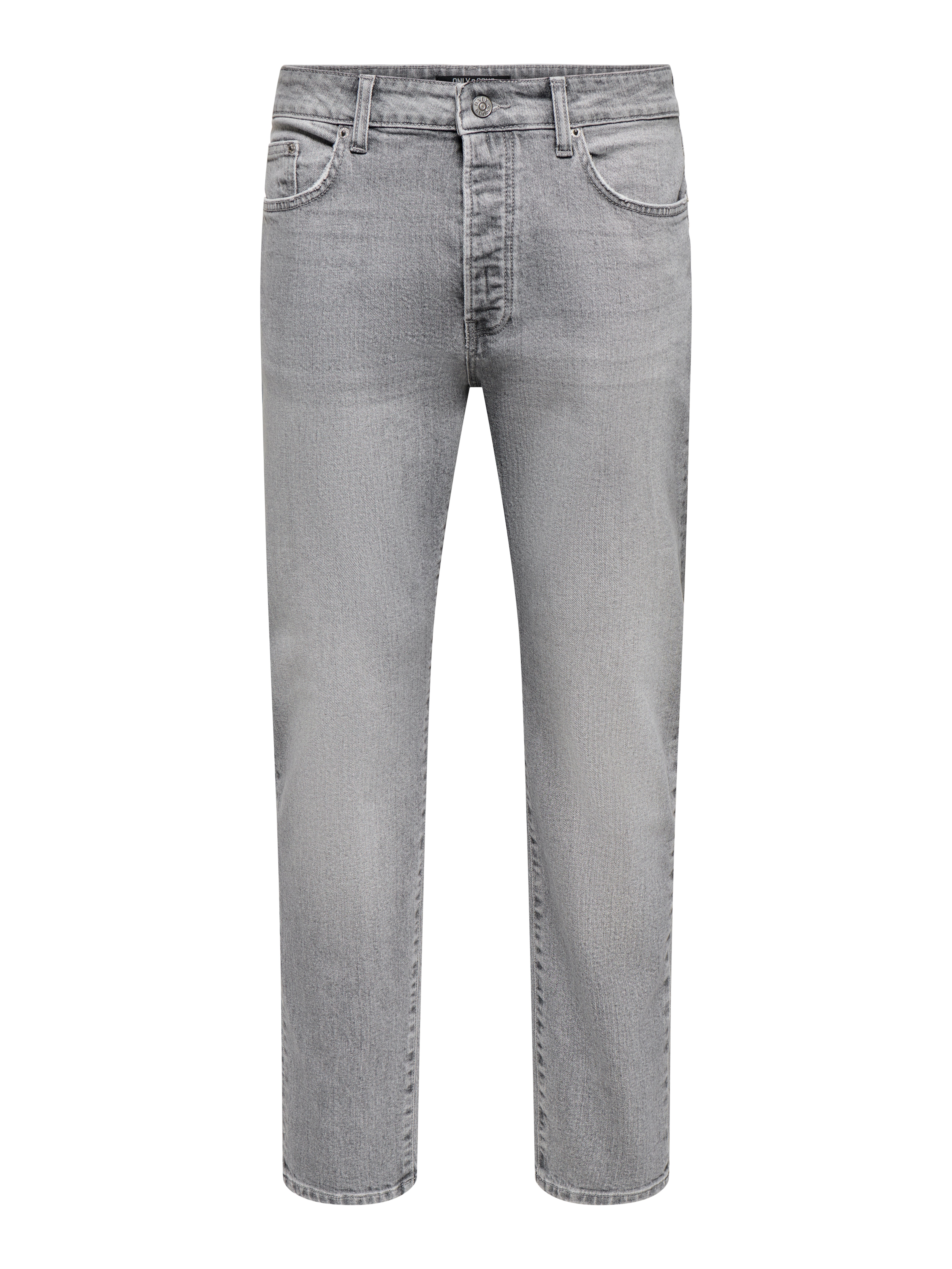 ONSYOKE Mid rise Tapered fit Jeans | Lichtgrijs | ONLY & SONS®